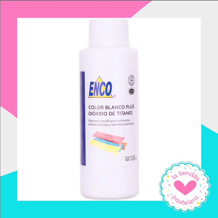 Color blanco plus- ENCO — La Tiendita Pastelera MX