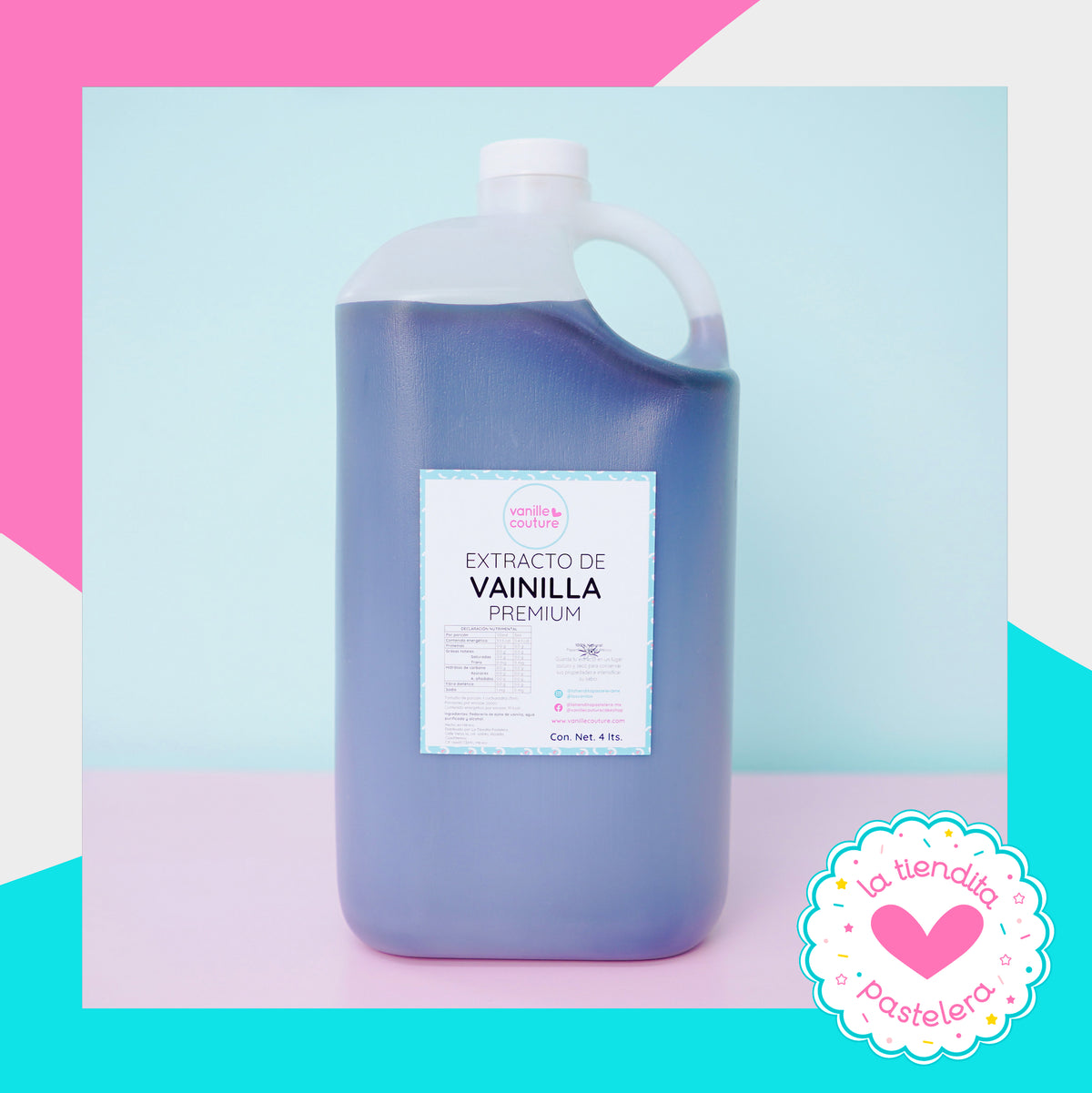 Galón Extracto de Vainilla de Papantla 100% Natural PREMIUM (4 Lt apro ...