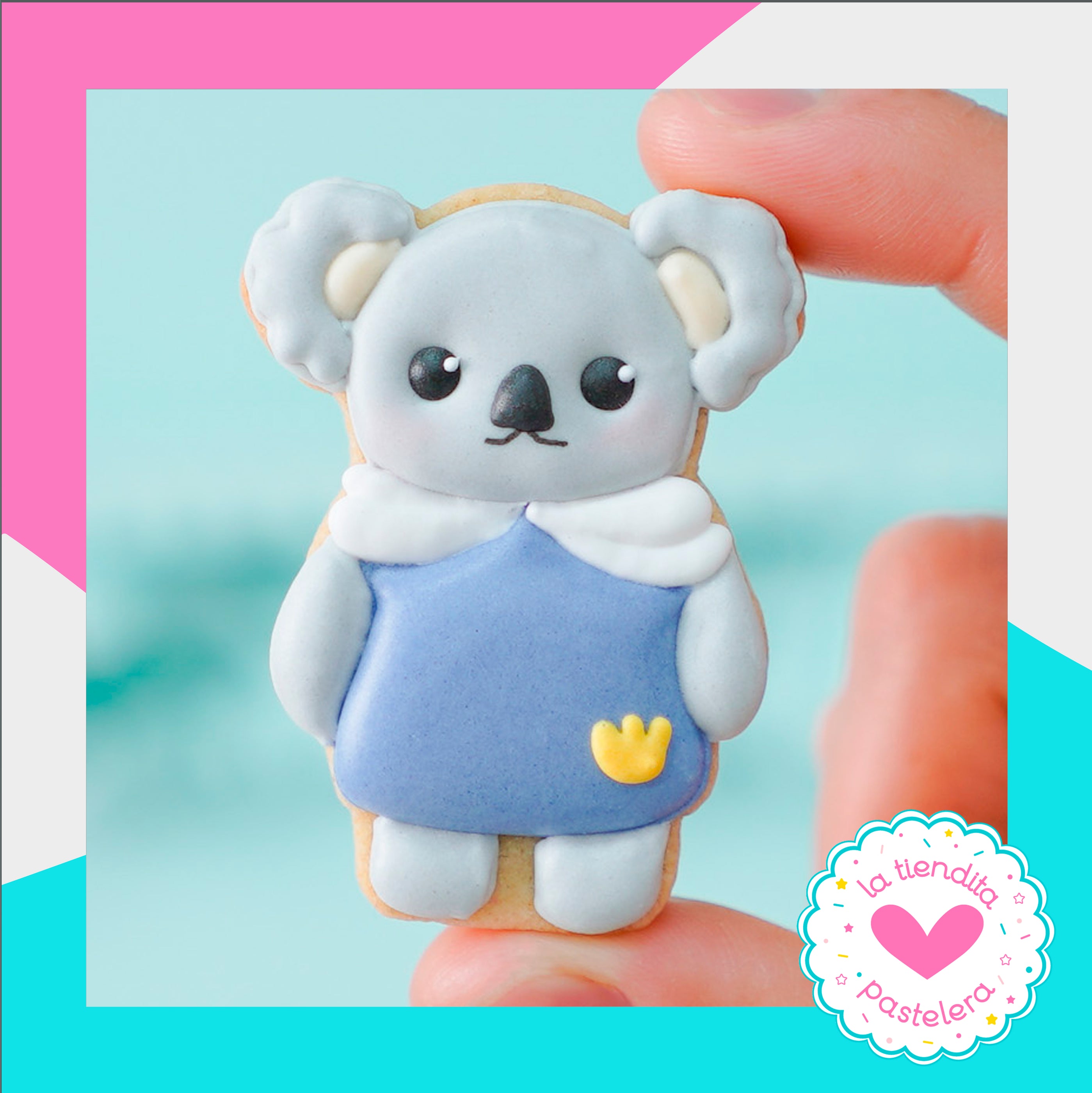 Cortador "Ternurin kinder koala" (elaborados con plástico 100% biodegr — La Tiendita Pastelera MX